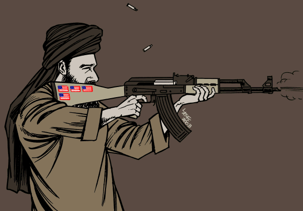 Iraqi sniper by latuff on DeviantArt
