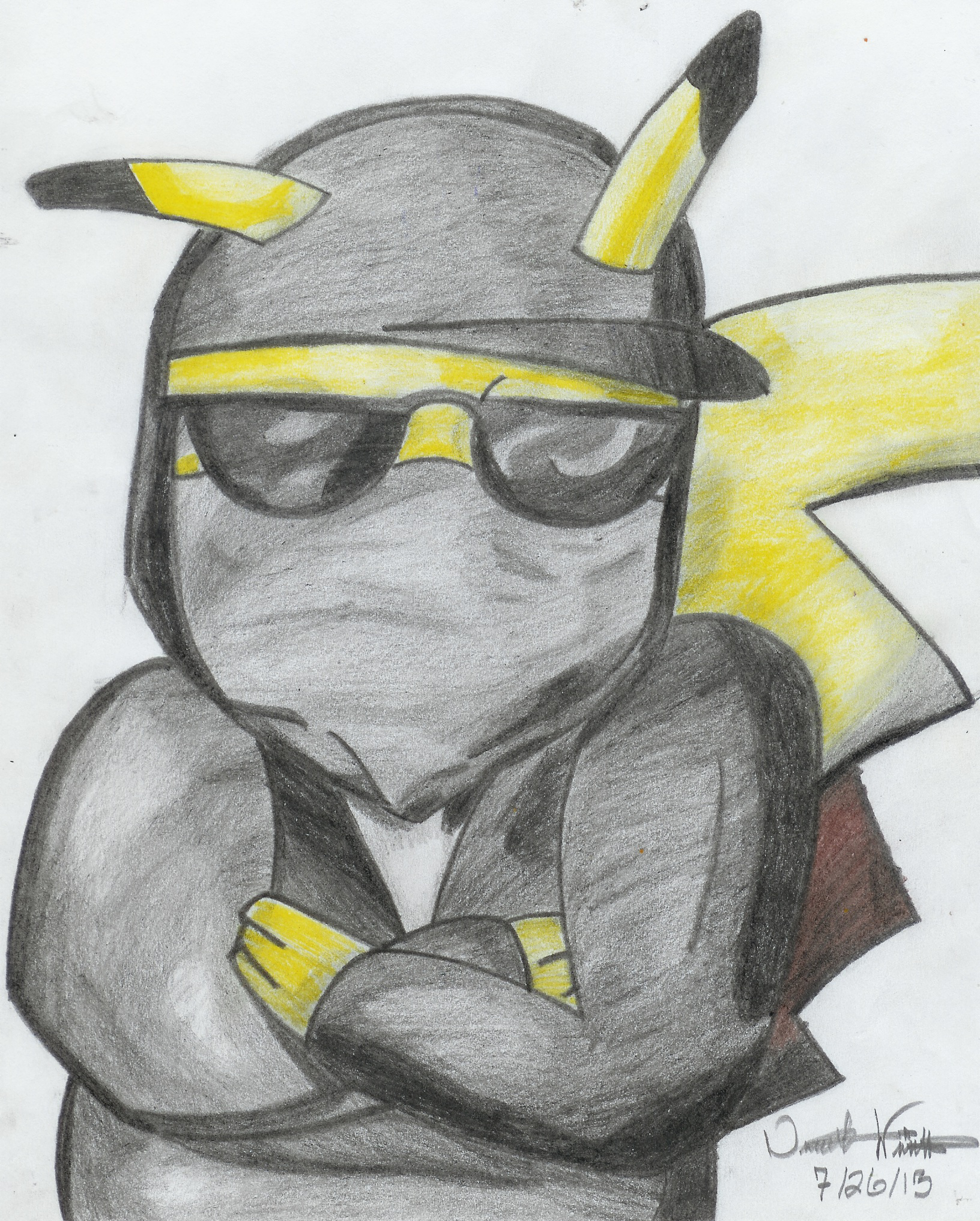 Gangster Pikachu