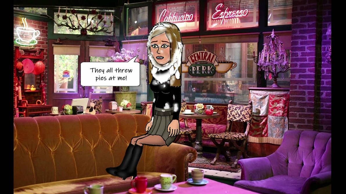 In Central Perk by ranev700 on DeviantArt