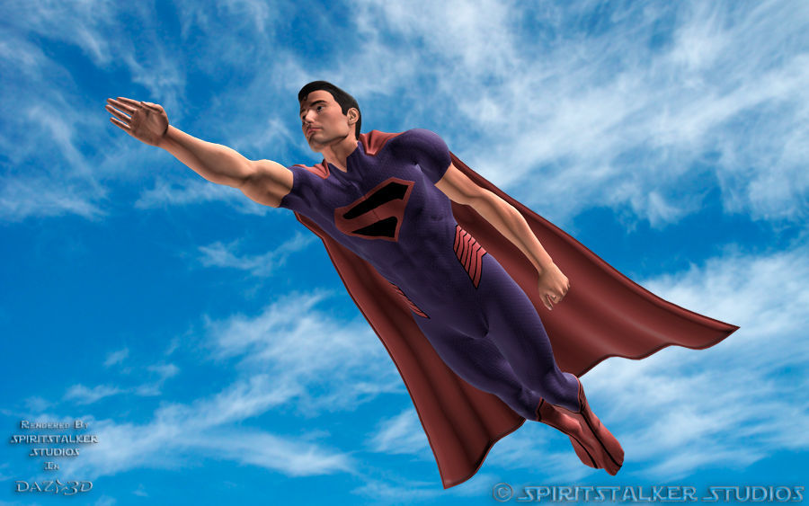 Superman Texture Commission by jpapasso on DeviantArt