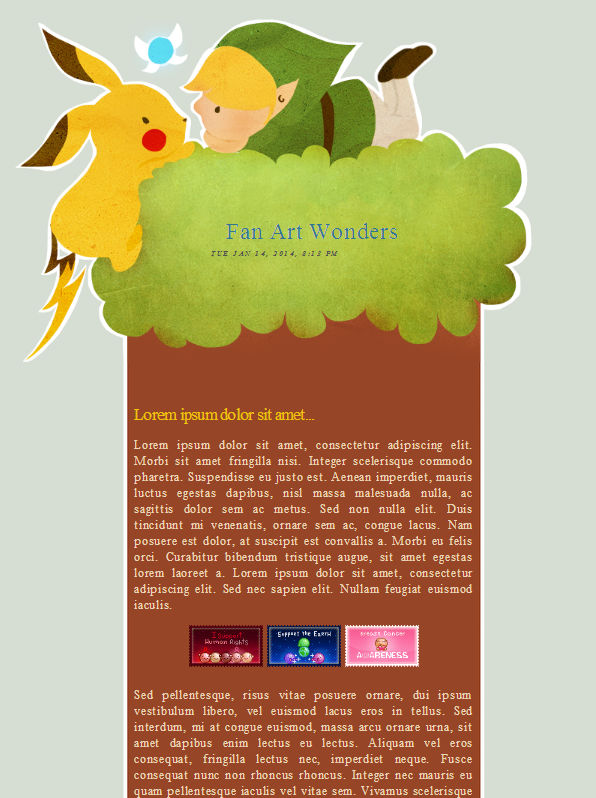 Fan Art Wonders CSS by elicoronel16 on DeviantArt
