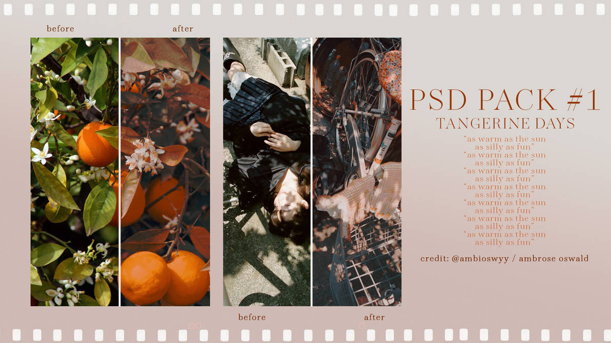 01 psd coloring - tangerine days by ambioswyy on DeviantArt