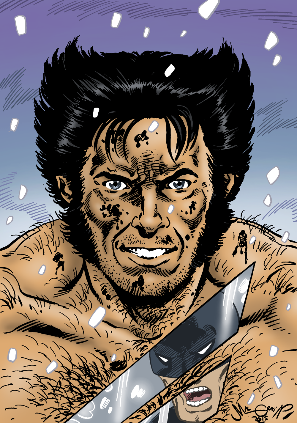 wolverine snow 2 by sebastianhaze on DeviantArt