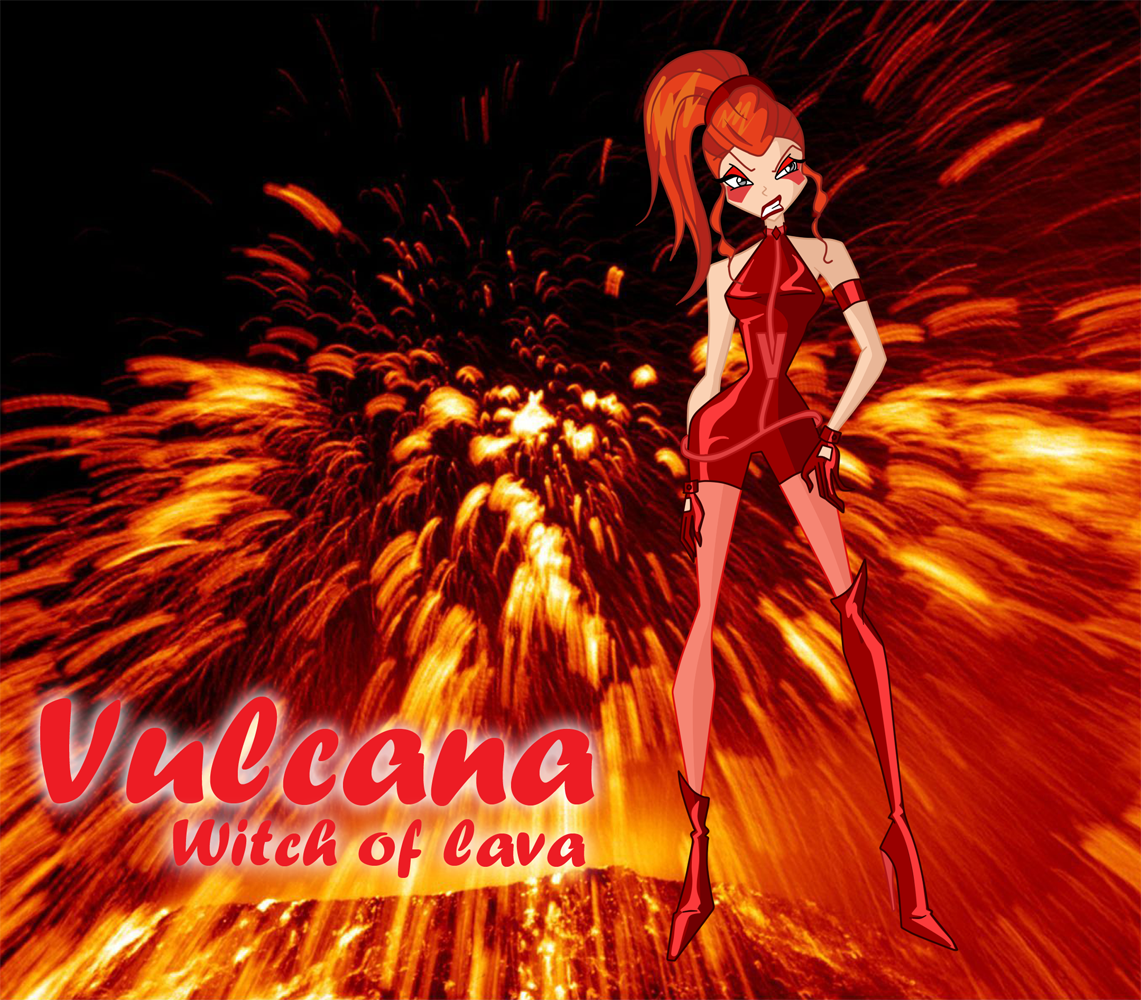 GIFT-Vulcana the witch of the lava- by TheLightFay on DeviantArt