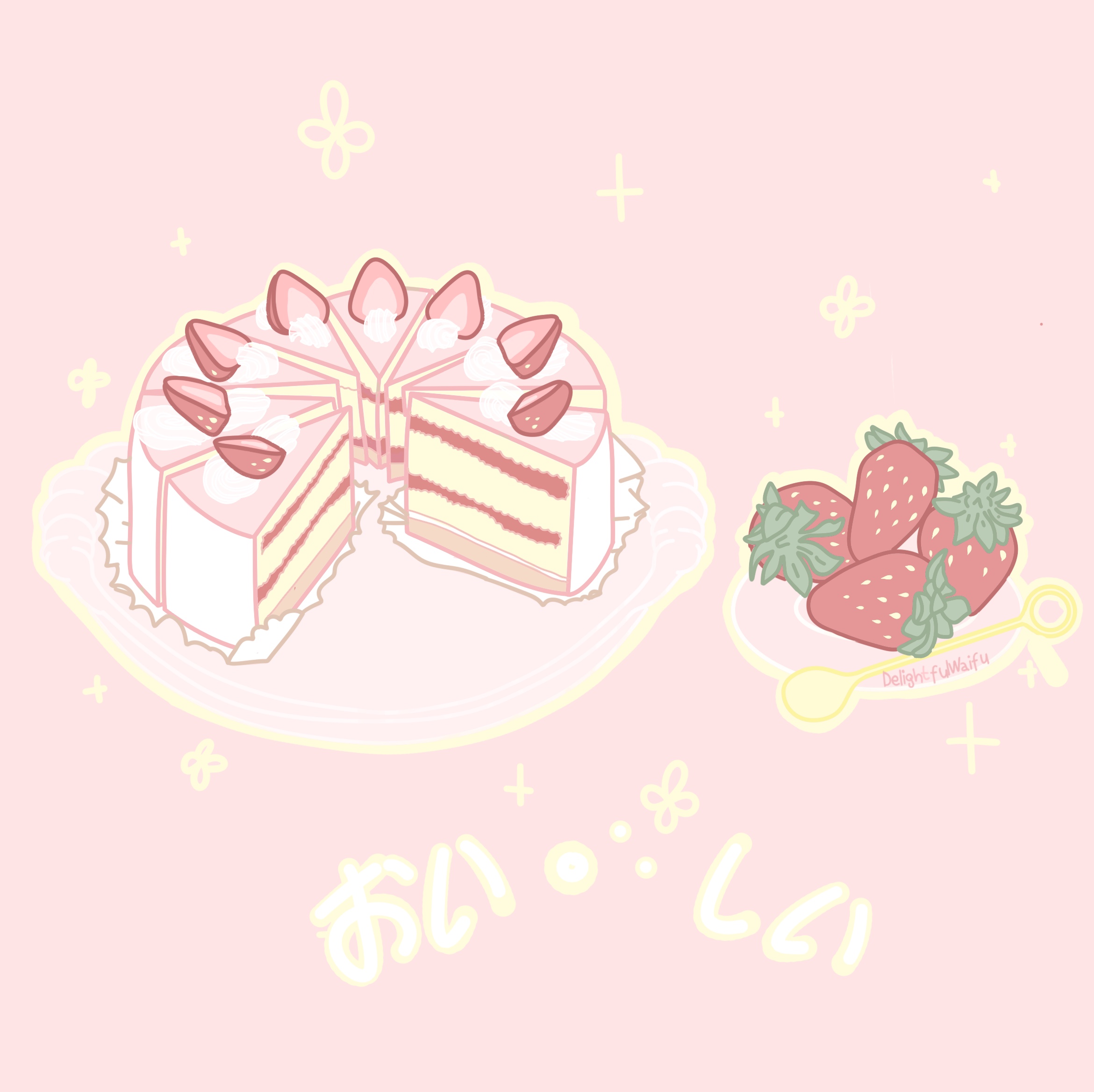 Strawberry shortcake by DelightfulWaifu on DeviantArt