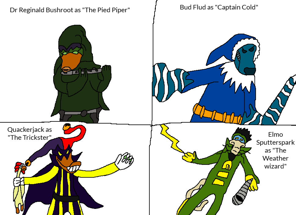 Fearsome Rogues by hydranoid2009 on DeviantArt