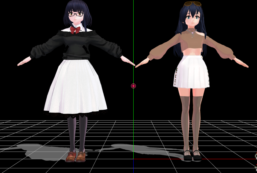 Mmd Kagome And Kikyo Modern Au Dl By Fghostl by Ina50 on DeviantArt