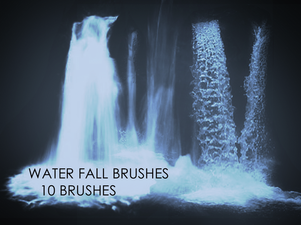 Waterfall Photoshop Brushes by thomascall on DeviantArt