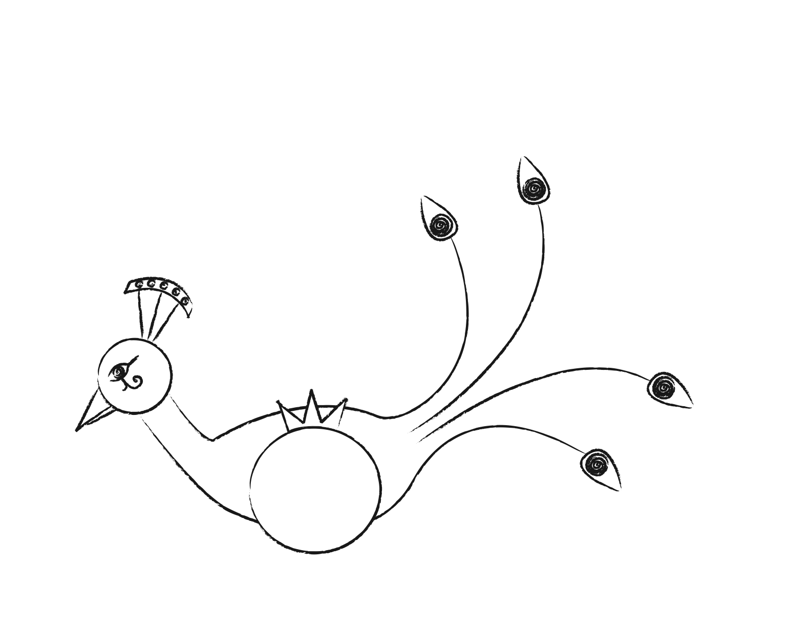 Peacock 2 By Linesandcircles On Deviantart