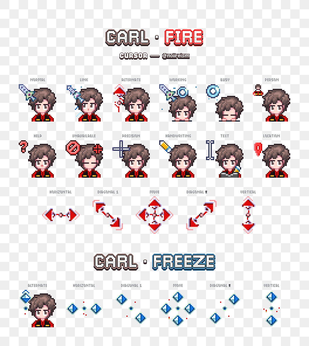 Carl Cursors by StickyChannel92 on DeviantArt