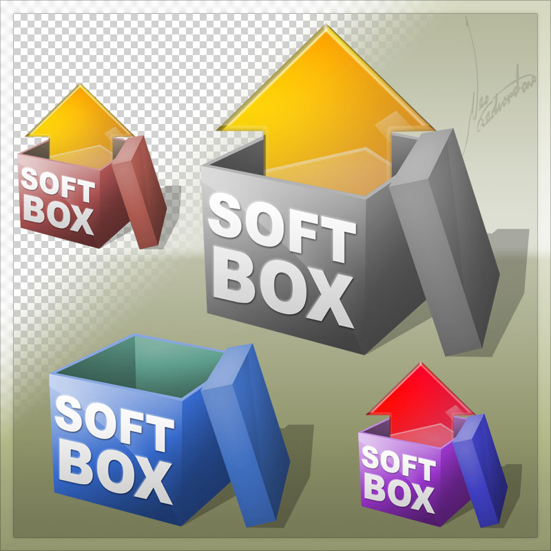 Software Box Icon