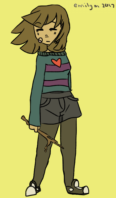 UT Frisk by 00Succubus on DeviantArt