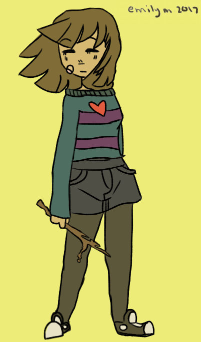 UT Frisk by 00Succubus on DeviantArt