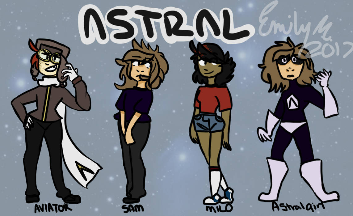 ASTRALgirl Characters by 00Succubus on DeviantArt