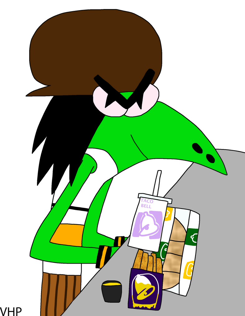 Snake and Taco Bell quesadilla and nacho fries by VapinHotPink on ...