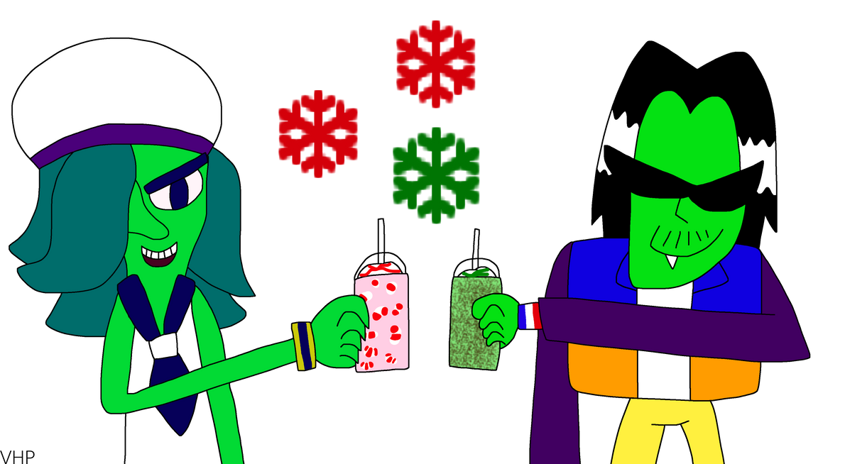 Christmas milkshake date by VapinHotPink on DeviantArt