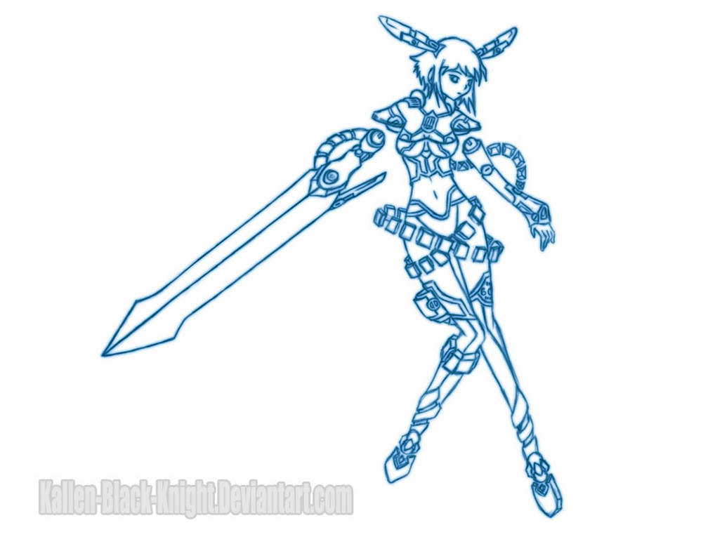 Mecha Girl - 100 themes entry by Kallen-Black-Knight on DeviantArt