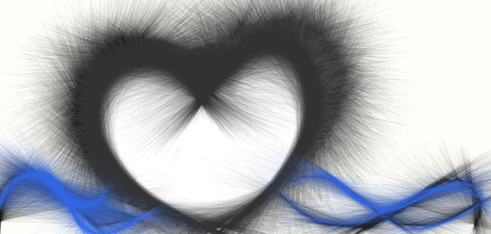 hart Drawing by Panda1489 on DeviantArt