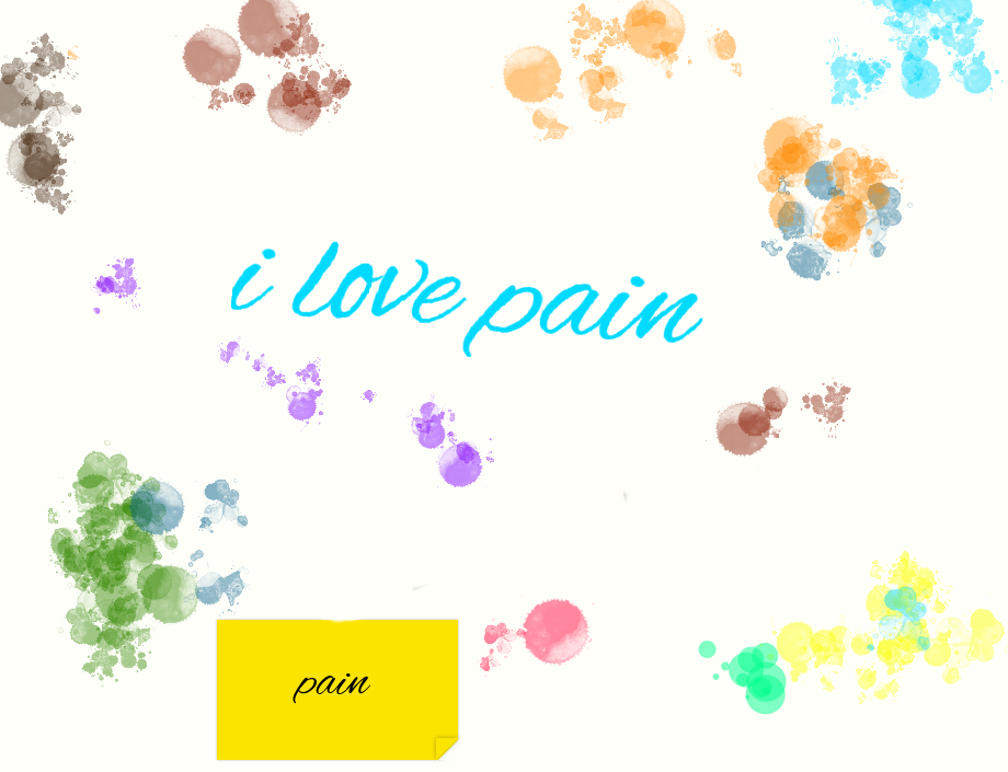 i love pain by animalslove11 on DeviantArt