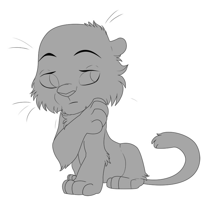 Shy Tiger cub base by mydlas on DeviantArt