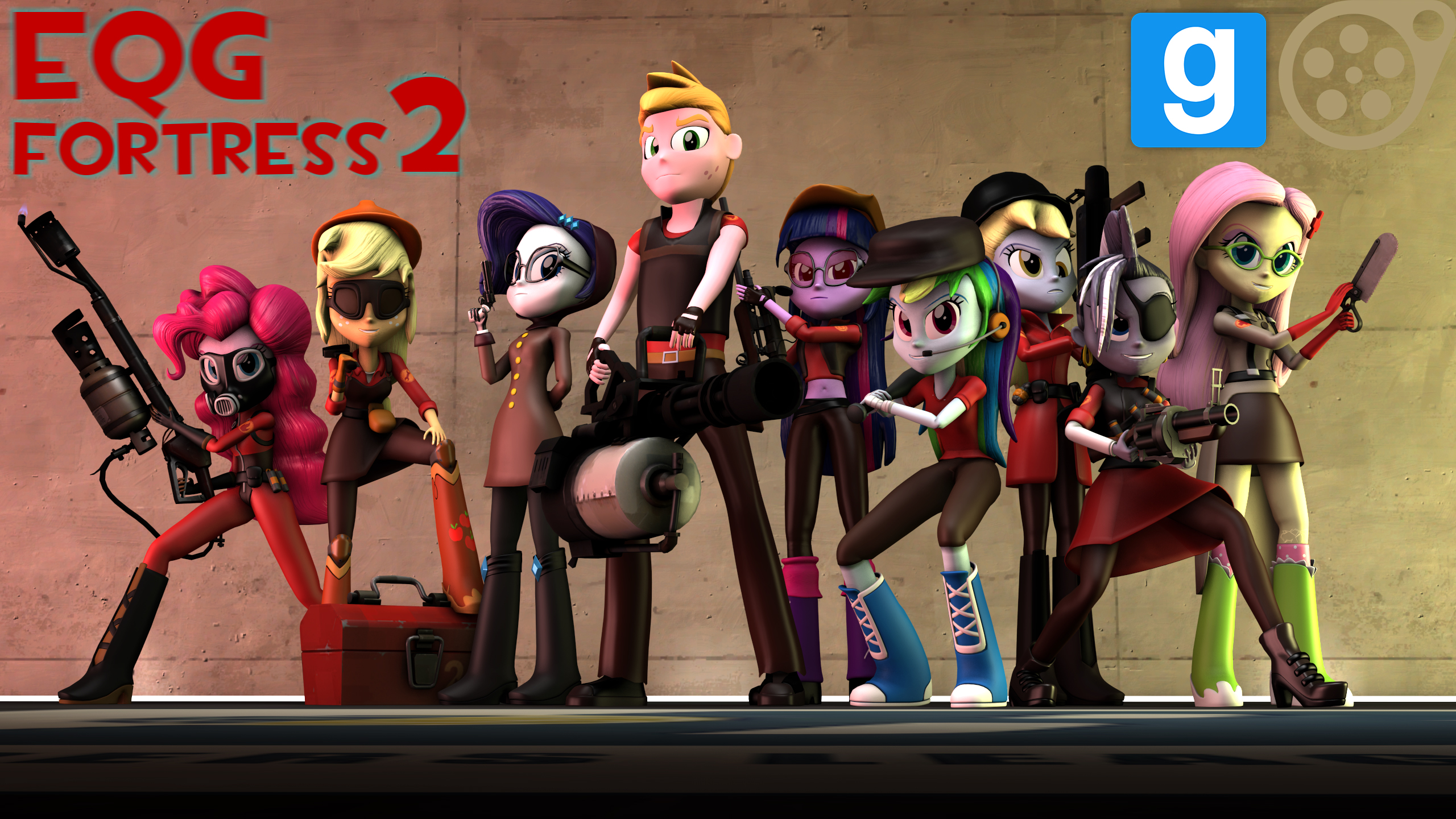 [DL][SFM/GMOD] EqG Fortress 2 by MinerJacker on DeviantArt