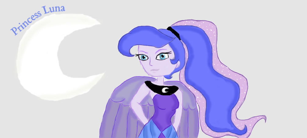 Princess Luna by Paigetheartist on DeviantArt