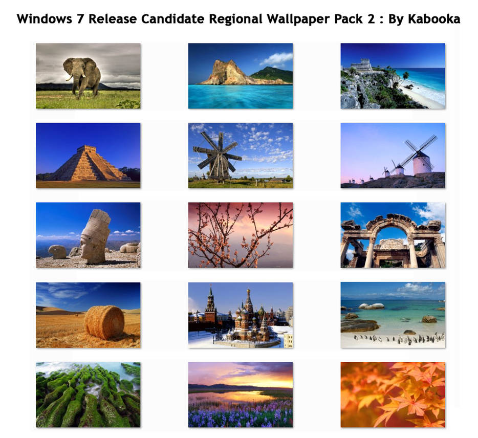 Windows 7 RC Regional Walls 2 by Ka-Booka on DeviantArt
