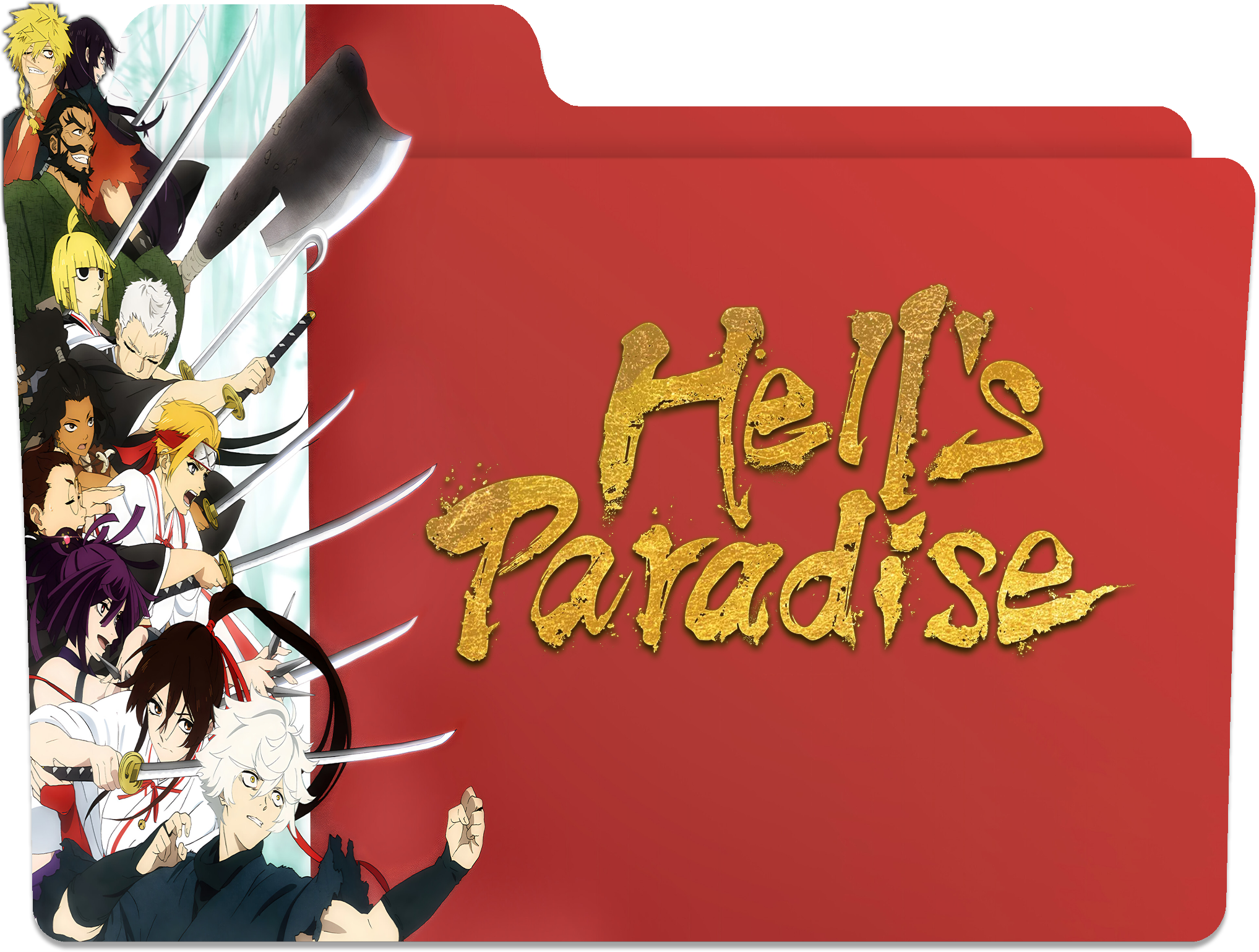 Hell's Paradise Folder Icon by JR43 on DeviantArt
