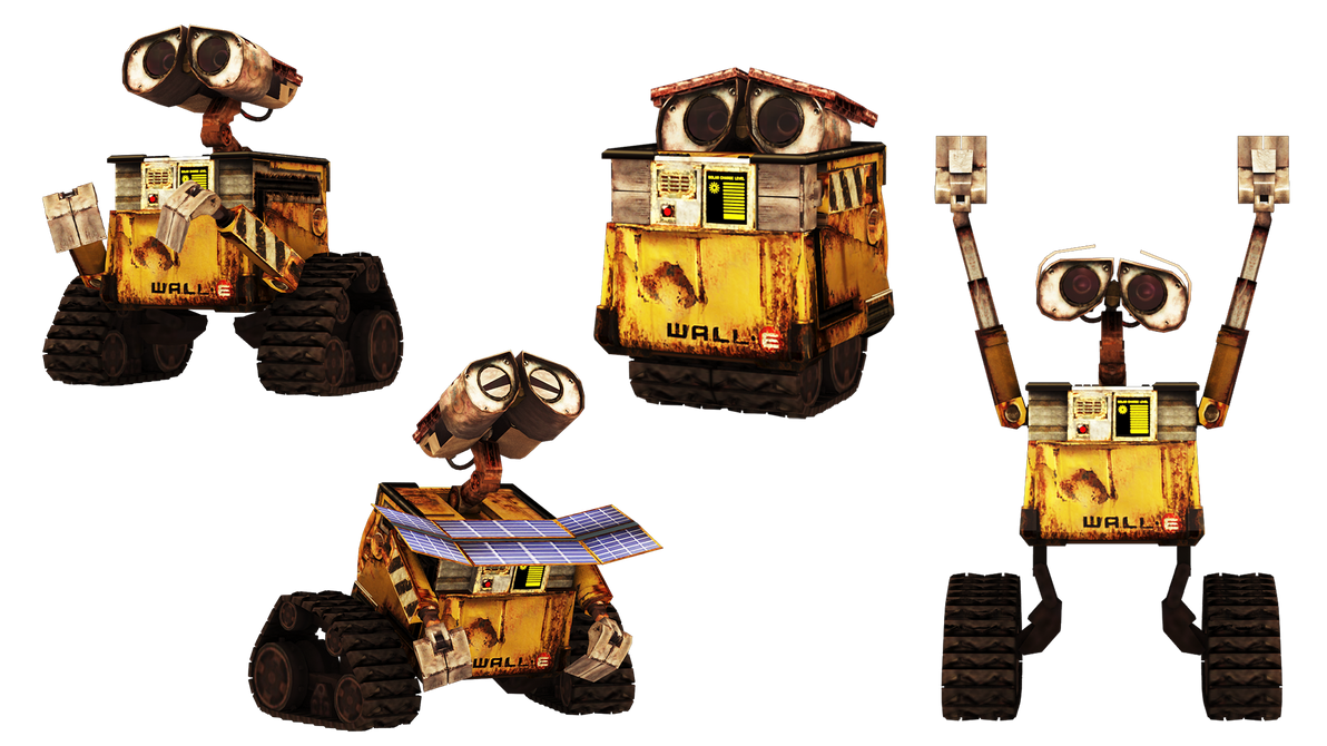 some wall-e poses by JazzyTheDeviant on DeviantArt
