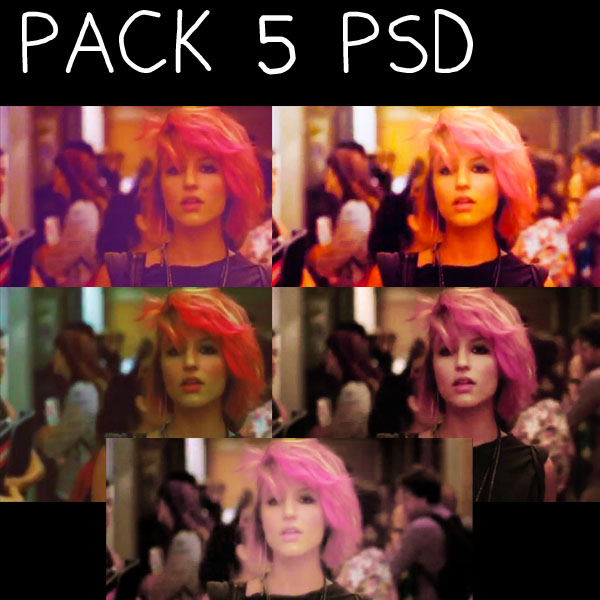 Pack 5 Psds by ABCTutorials on DeviantArt