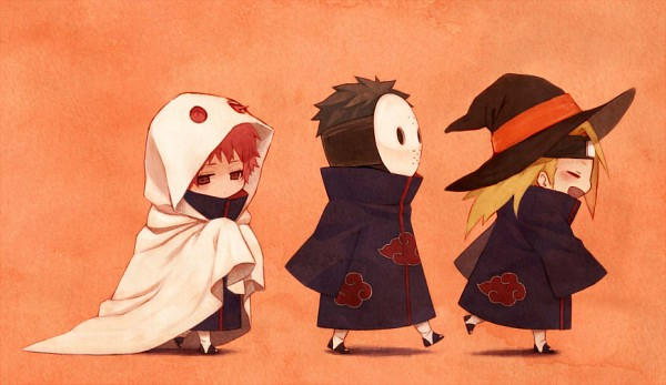 [Deidara x Reader x Sasori] Trick and Treat [1] by natalielobsters on ...