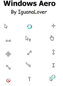Official Aero Cursor By IguanaLover (Windows7) by IguanaLover on DeviantArt