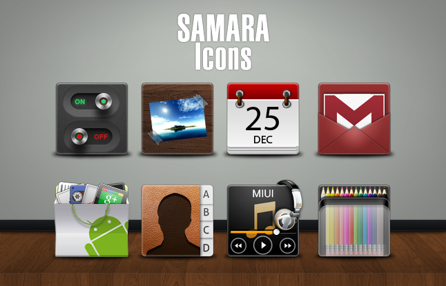 SAMARA Icons by marcarnal on DeviantArt
