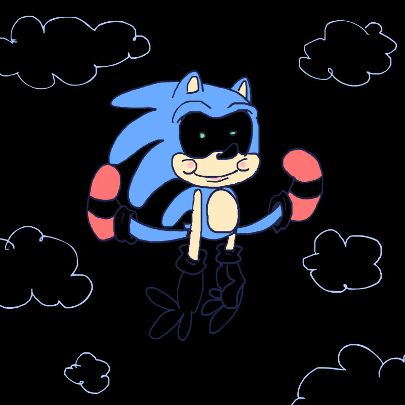 Dumb Running Sonic By Miguy99 On Deviantart