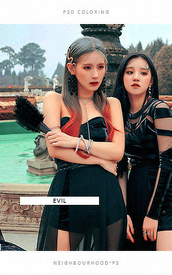 evil - psd coloring by neighbourhood-ps on DeviantArt