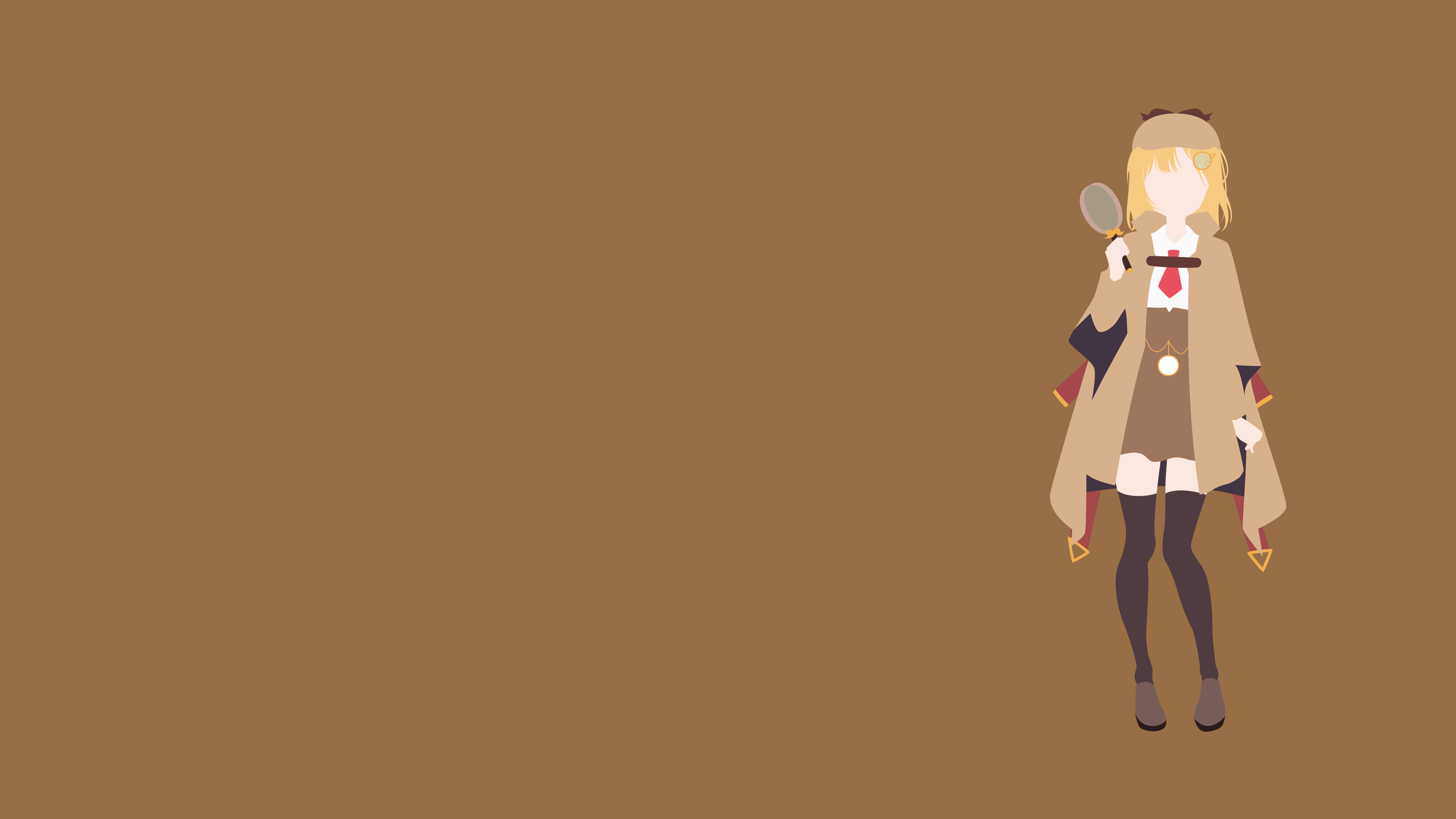 Amelia Watson minimalist vector by Minisnail on DeviantArt