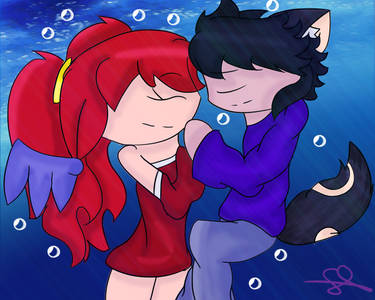 Explore the Best Underwaterembrace Art | DeviantArt