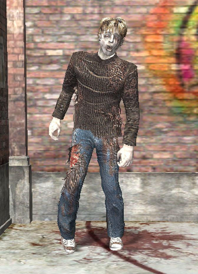 TM RE Outbreak Zombi teen boy by steve-45 on DeviantArt