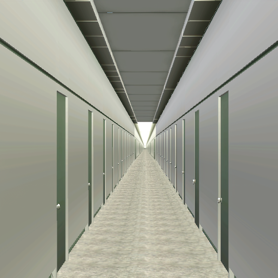 TM Matrix white corridor by steve-45 on DeviantArt