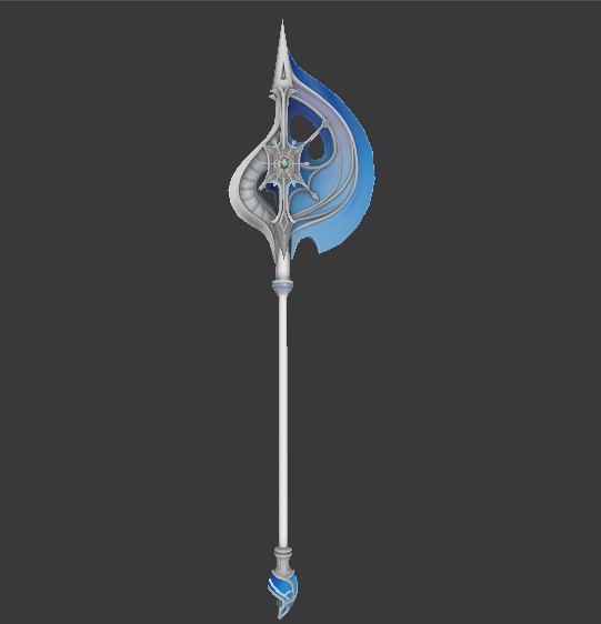 [FBX/OBJ/DAE + Download] Snow/Ice Axe by ichiibal on DeviantArt