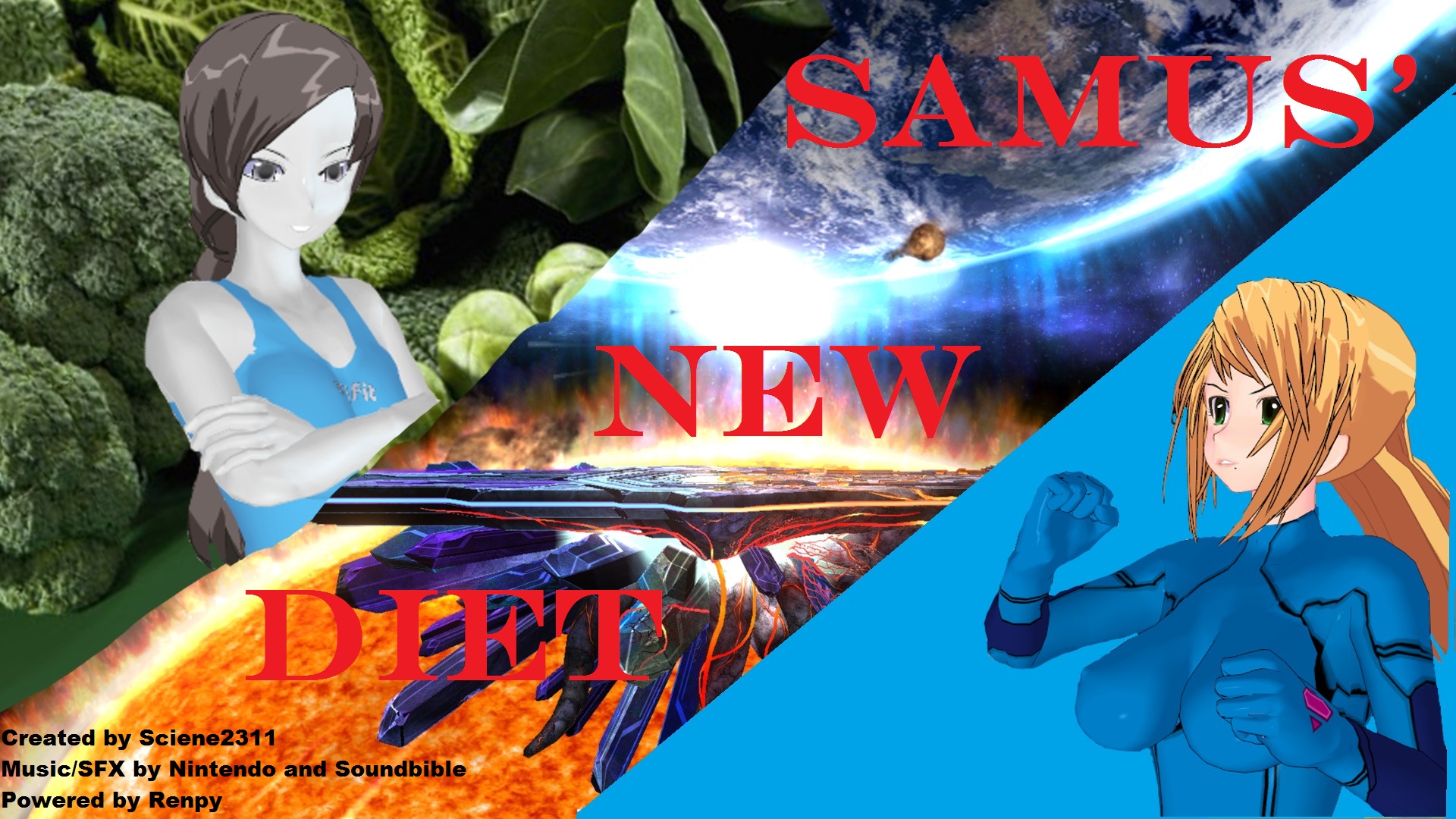 VN: Samus' New Diet by science2311 on DeviantArt