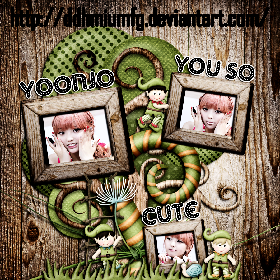 [PSD] Wallpaper Yoonjo - Hello Venus by ddhmiumfg on DeviantArt