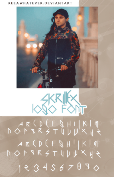Skrillex Logo Font by reeawhatever on DeviantArt