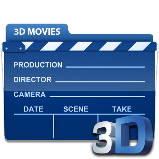 3D Movies Folder Icon by LeftRight on DeviantArt