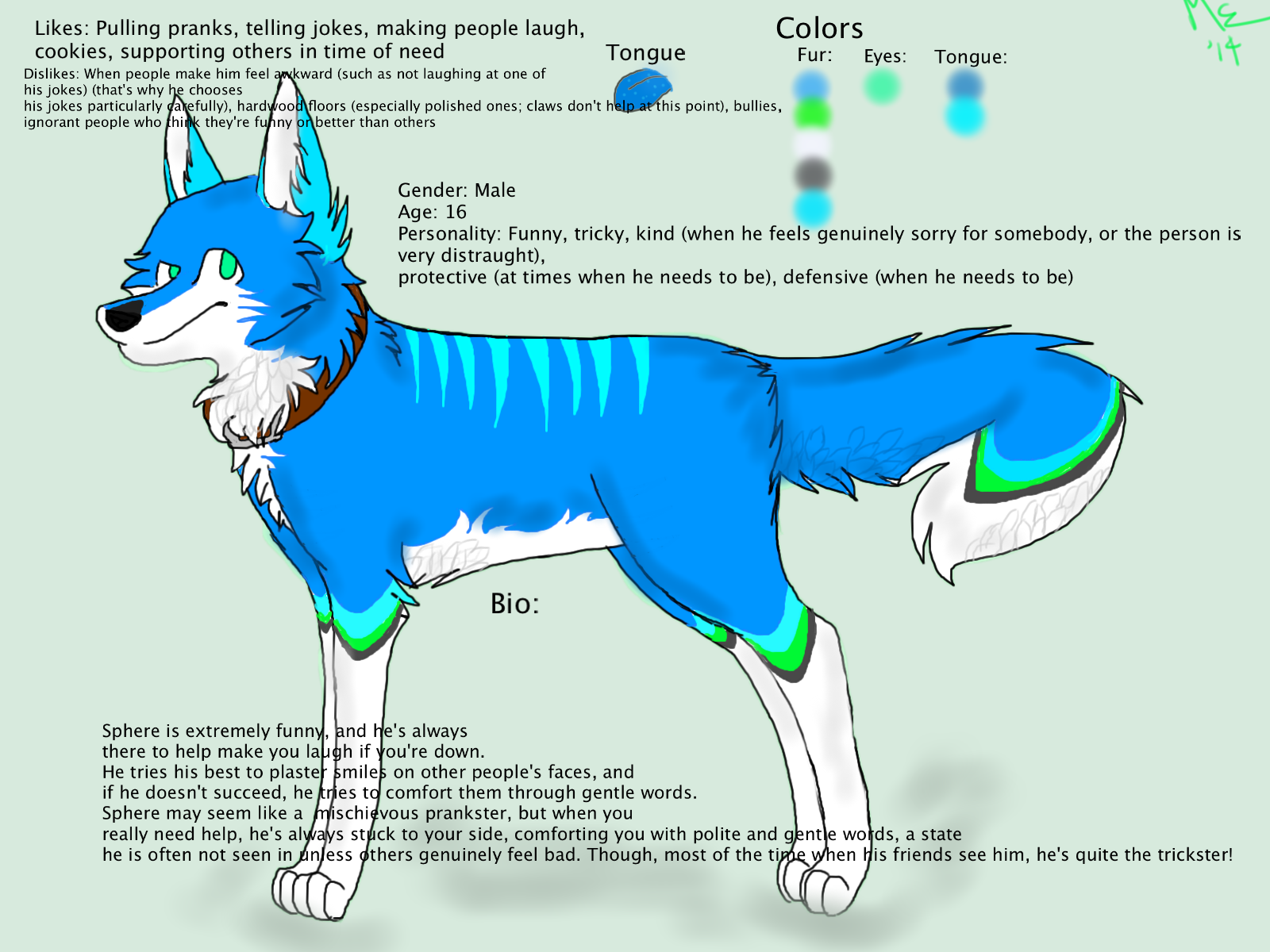 Sphere Reference Sheet 2014 [edited] by Midnite-Eclipse on DeviantArt