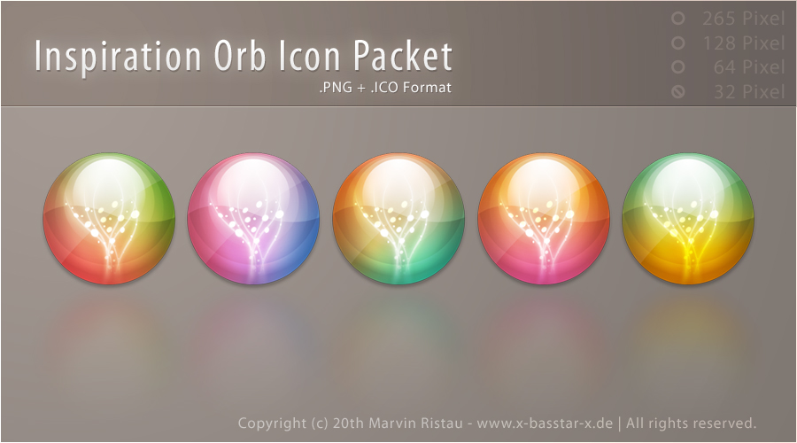 Inspiration Orb Icon Packet by basstar on DeviantArt