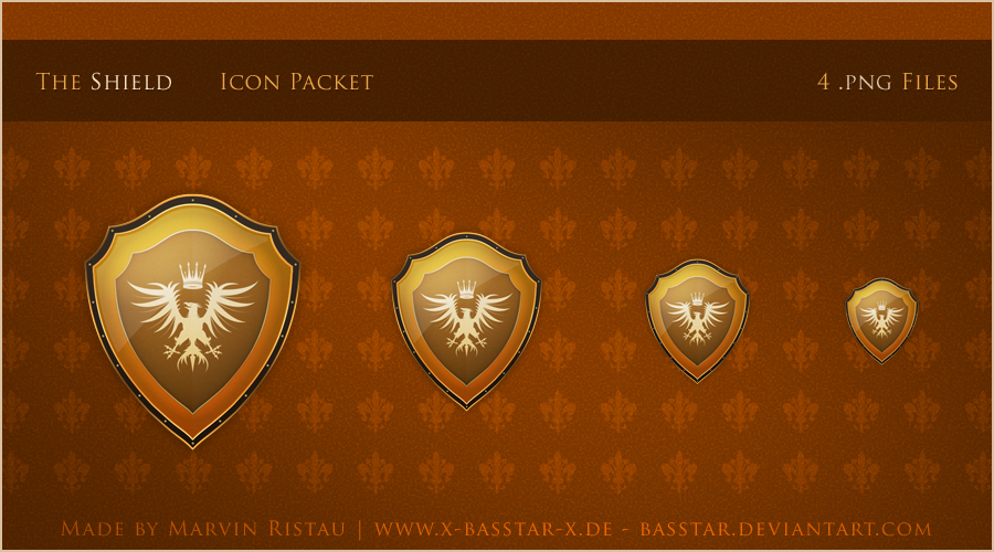 The Shield Icon Packet by basstar on DeviantArt
