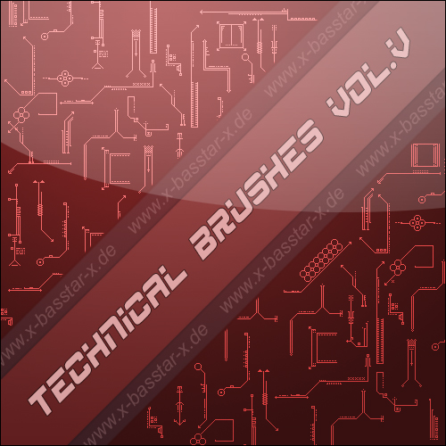 Technical Brushes vol. 5 - 25x by basstar on DeviantArt