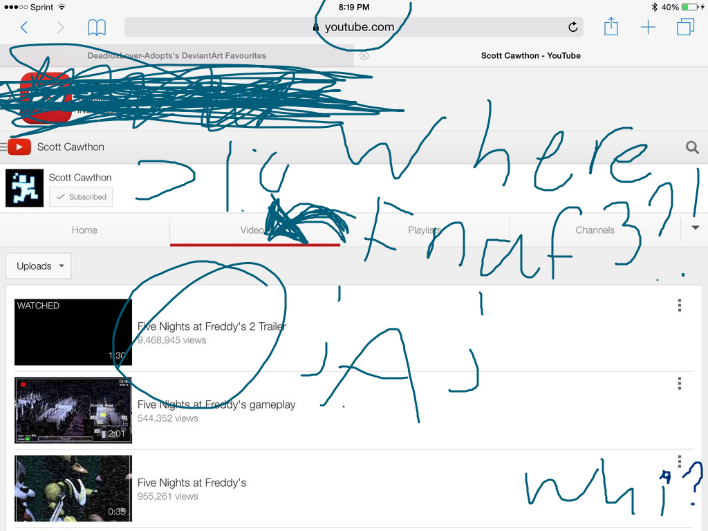 IT'S FUDGING 8:26 by DeadloxLover-Adopts on DeviantArt