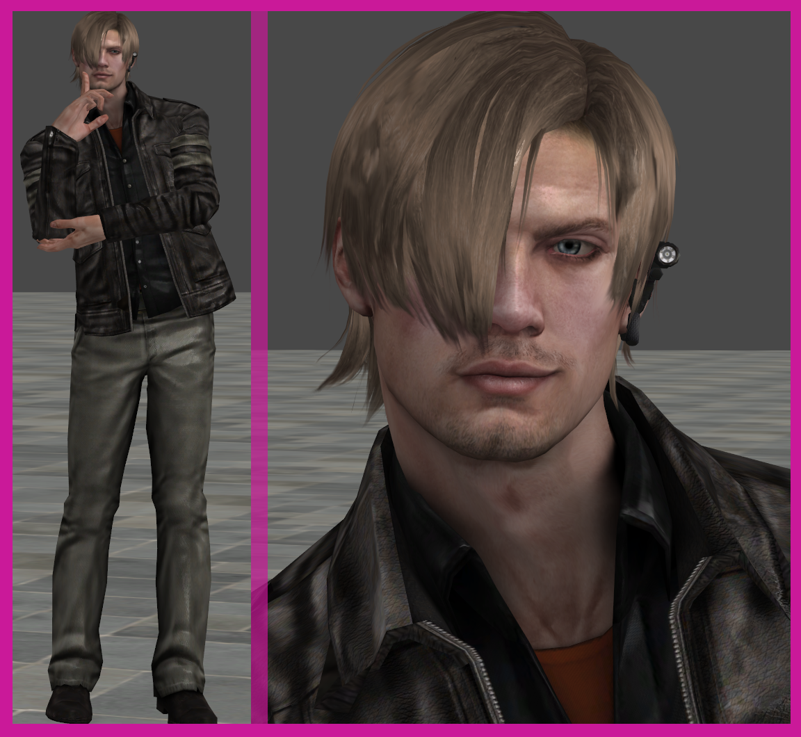 Leon_ retextured by XXMAUROXX on DeviantArt
